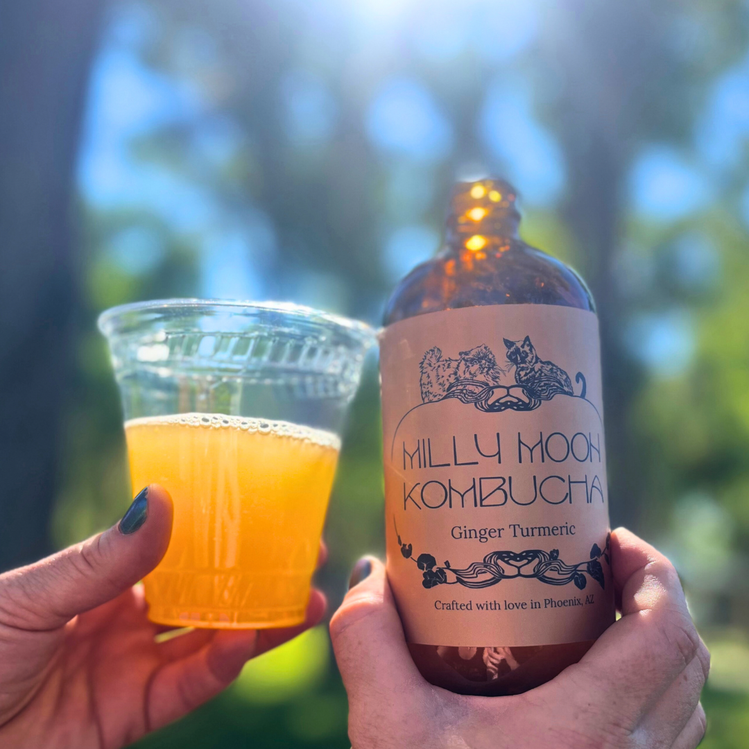 Ginger Turmeric – Milly Moon Kombucha