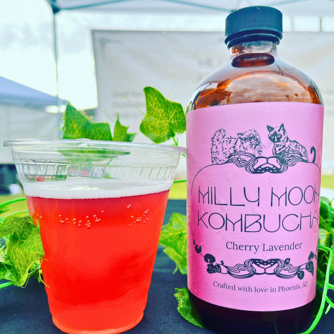 Cherry Lavender – Milly Moon Kombucha
